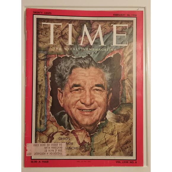 Other | Vintage Time Magazine February 2 1956 Issue | Poshmark